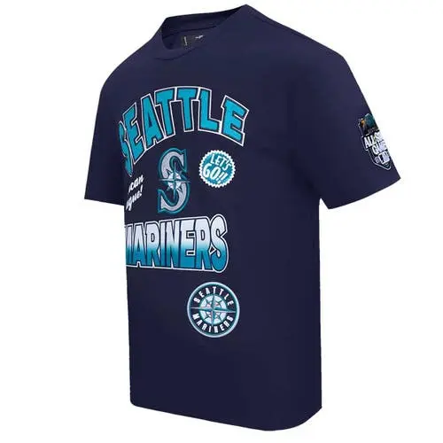 PRO STANDARD Seattle Mariners Turn It Up Dropped Shoulder T-shirt