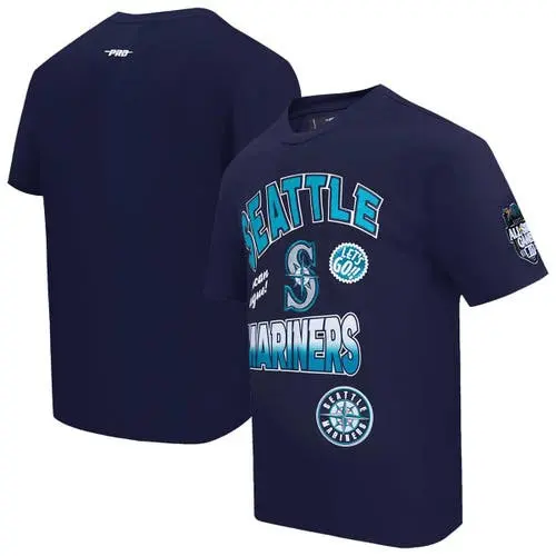 PRO STANDARD Seattle Mariners Turn It Up Dropped Shoulder T-shirt