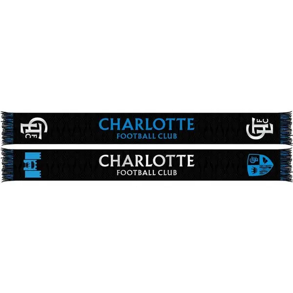RUFFNECK SCARVES Charlotte Fc 2025 Jersey Hook Scarf - Black