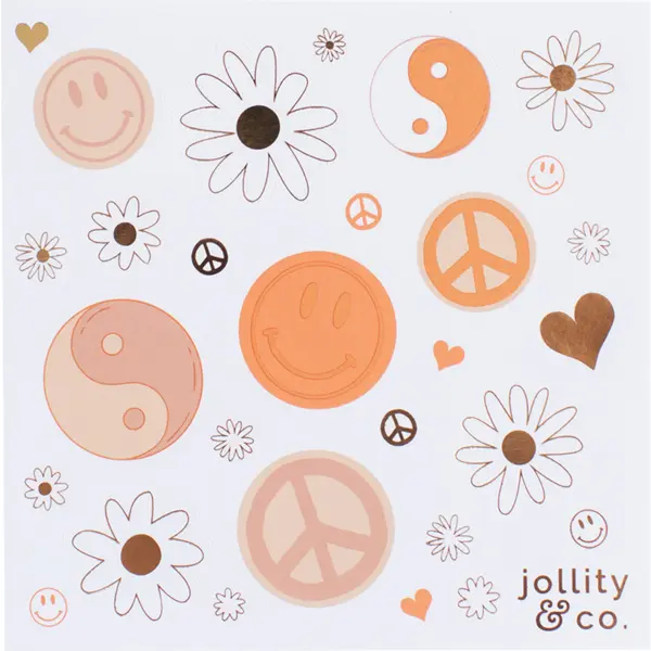 JOLLITY & CO Peace & Love Sticker Sets