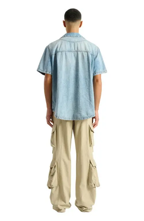 Balmain Light Denim Shirt