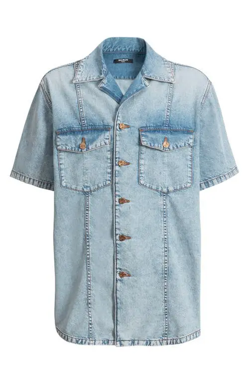 Balmain Light Denim Shirt