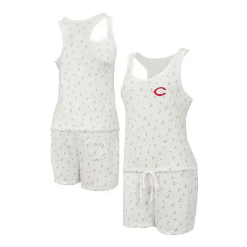 CONCEPTS SPORT Cincinnati Reds Gardner Hacci Knit Romper