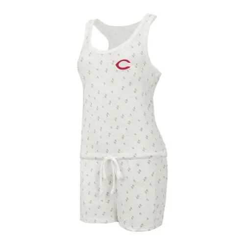 CONCEPTS SPORT Cincinnati Reds Gardner Hacci Knit Romper