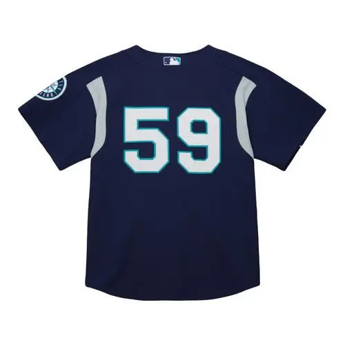 Mitchell & Ness Felix Hernandez Seattle Mariners Cooperstown Collection Batting Practice Jersey