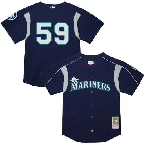 Mitchell & Ness Felix Hernandez Seattle Mariners Cooperstown Collection Batting Practice Jersey