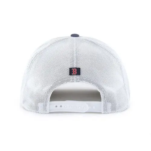 '47 White Boston Red Sox Scratch Adjustable Trucker Hat