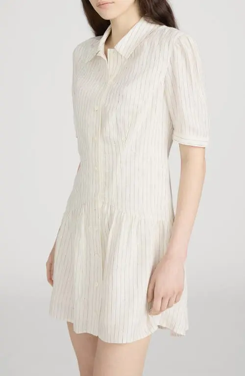 FRAME The Vista Stripe Linen Day Dress