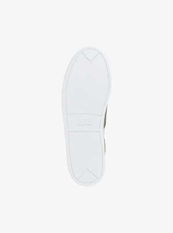 Michael Kors Brady Leather Color-block Sneakers