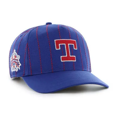 '47 X Rawlings Texas Rangers Pinstripe Hitch Adjustable Hat
