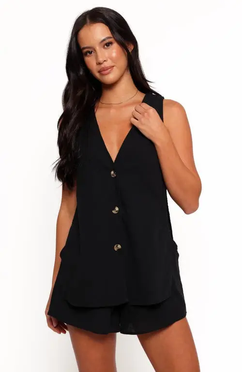 PETAL & PUP Miller Cotton Gauze Vest & Shorts Set