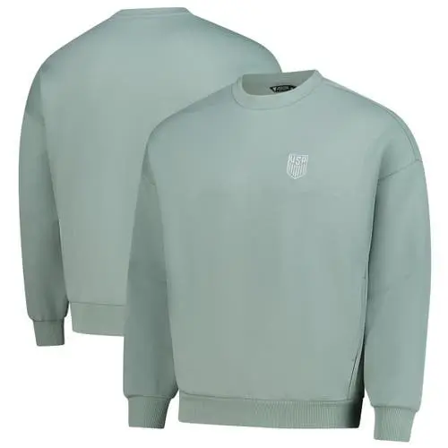 LEVELWEAR Unisex  Usmnt Luxe Signature Tri-blend Pullover Sweatshirt