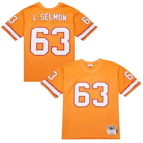 Mitchell & Ness Lee Roy Selmon 1976 Legacy Replica Tampa Bay Buccaneers Jersey By - Orange