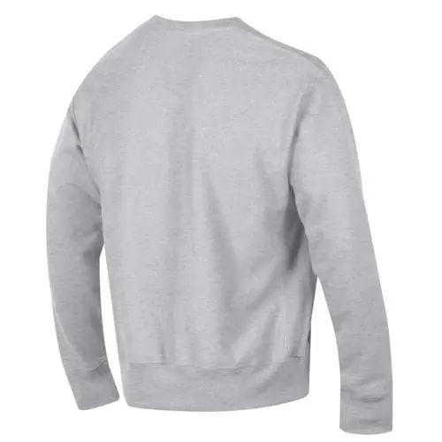 Champion Wake Forest Demon Deacons Distressed Arch Logo Reverse Weave Crewneck Sweatshirt - Gray