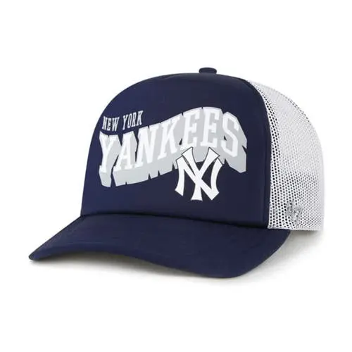 '47 New York Yankees Meander Foam Trucker Snapback Hat