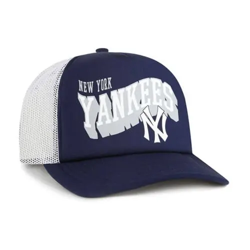 '47 New York Yankees Meander Foam Trucker Snapback Hat