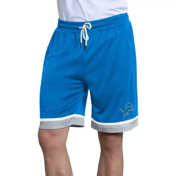 STARTER Detroit Lions Power Play Mesh Shorts