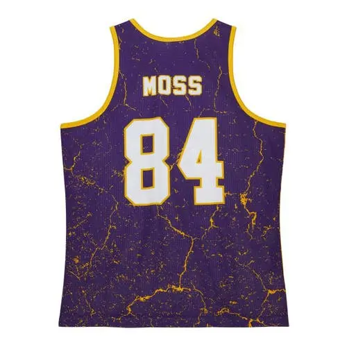 Mitchell & Ness Randy Moss Minnesota Vikings 1998 Player Burst Tank Top