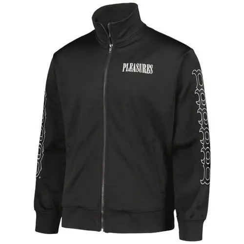 PLEASURES Boston Red Sox Pitcher Full-zip Track Jacket