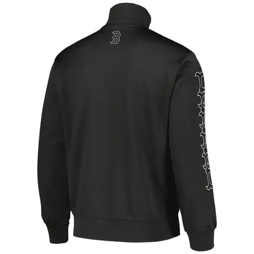 PLEASURES Boston Red Sox Pitcher Full-zip Track Jacket