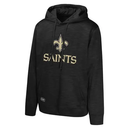 OUTERSTUFF New Orleans Saints Streak Fleece Pullover Hoodie