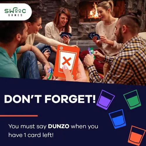 SWOOC GAMES Dunzo | Hydrating Version Of Classic Card Game