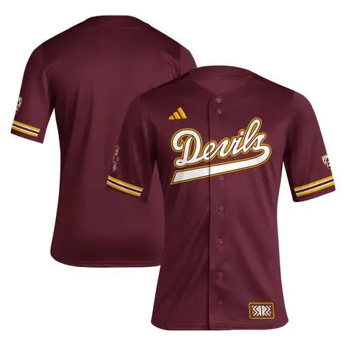 Adidas Arizona State Sun Devils Reverse Retro Replica Baseball Jersey