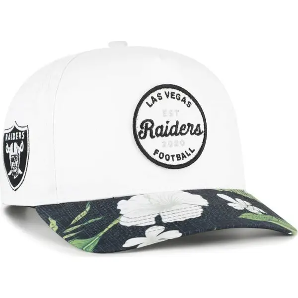 '47 47 Las Vegas Raiders Beach Side Hitch Adjustable Hat - White