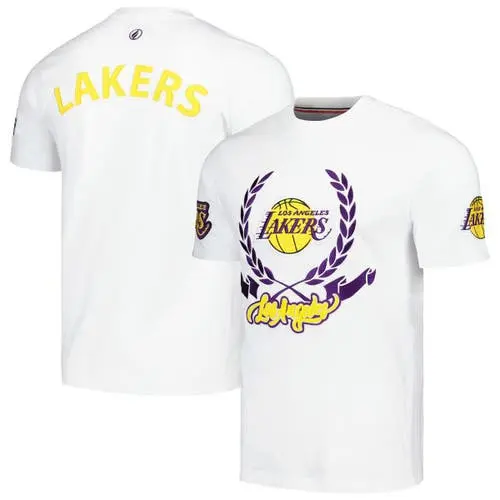 FISLL Los Angeles Lakers Heritage Crest T-shirt - White