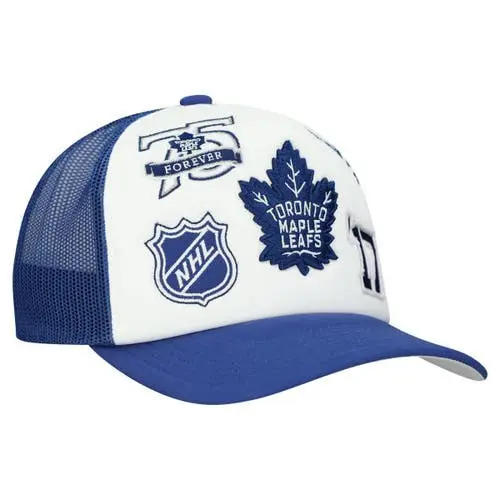 Mitchell & Ness Blue Toronto Maple Leafs Gridlock Trucker Adjustable Hat
