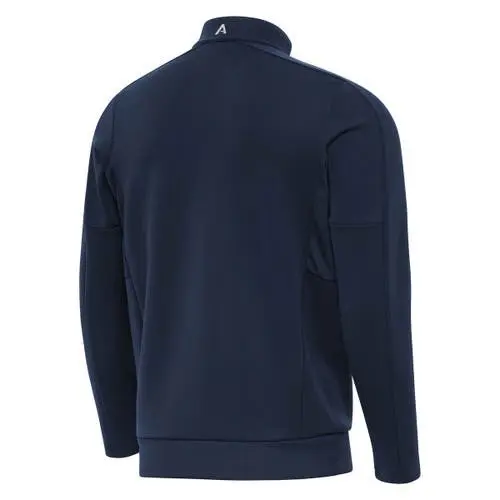ANTIGUA Michigan Wolverines 2026 Ncaa Basketball National Champions Generation Quarter-zip Pullover - Navy
