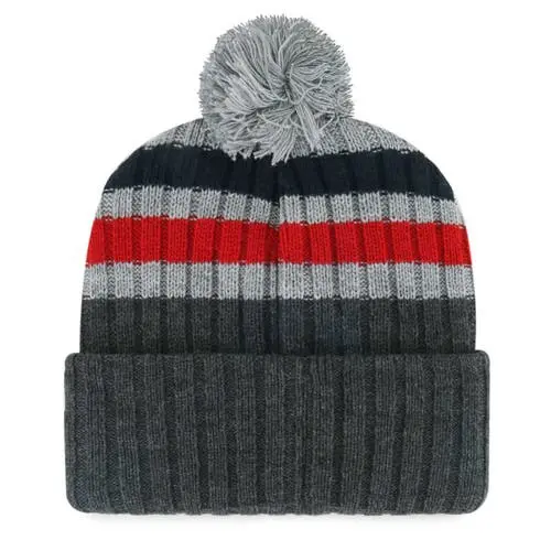 '47 Washington Nationals Stack Cuffed Knit Hat With Pom