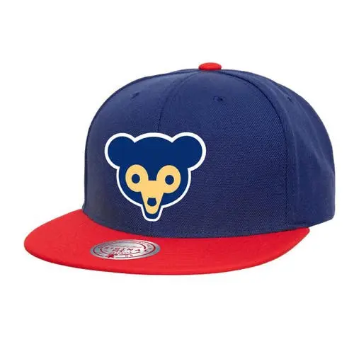 Mitchell & Ness Chicago Cubs Cooperstown Collection Basic Flip Snapback Hat