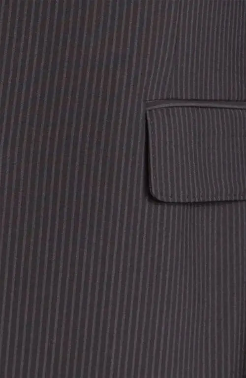 KROON Wool Blend Sportcoat With Sporty Stripes