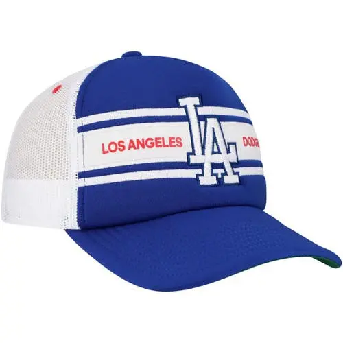 Mitchell & Ness Los Angeles Dodgers Sideline Trucker Adjustable Hat