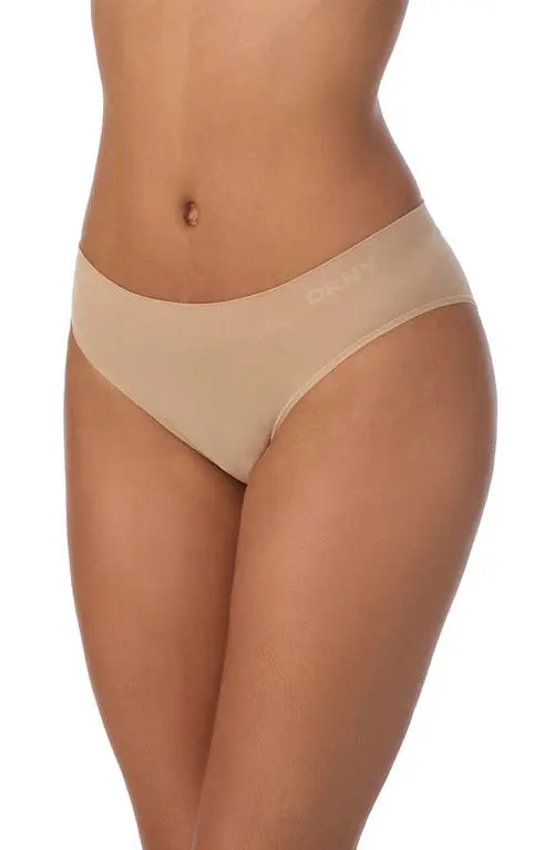 Dkny 3-pack Seamless Litewear Bikinis - Glow