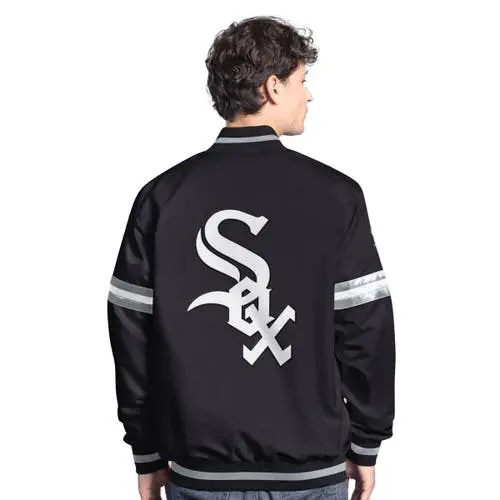 STARTER Chicago White Sox Scout Full-snap Varsity Jacket
