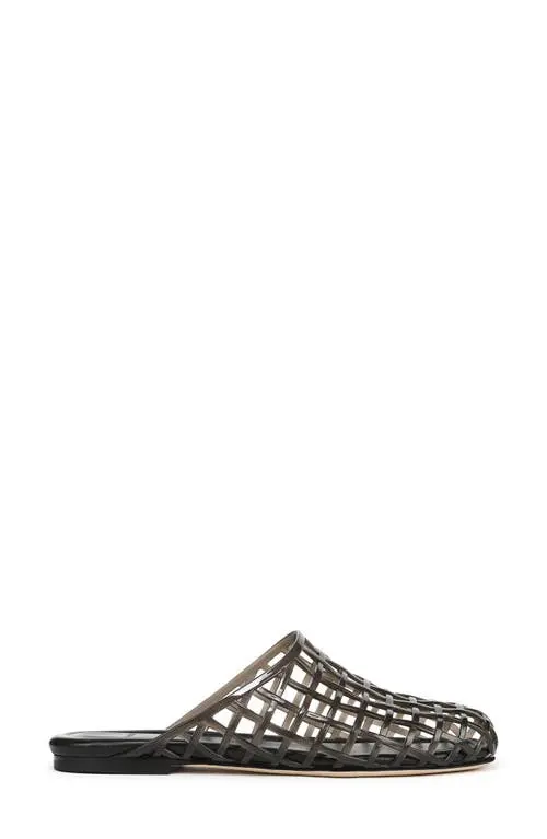 Vince Barcelona Jelly Cage Mule - Black