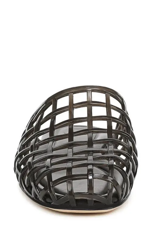 Vince Barcelona Jelly Cage Mule - Black