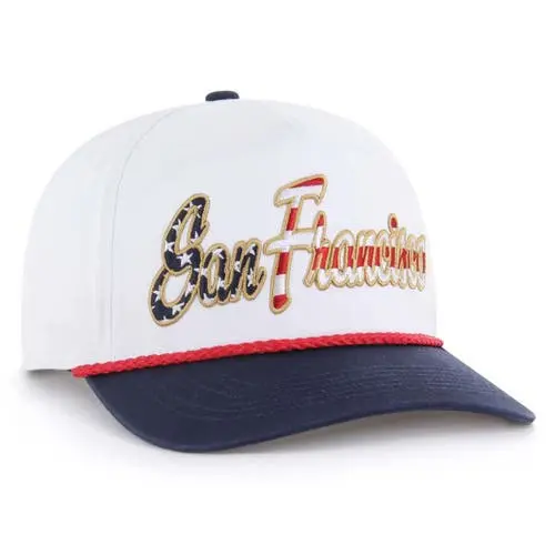 '47 San Francisco Giants Patriotic Overhand Hitch Adjustable Hat