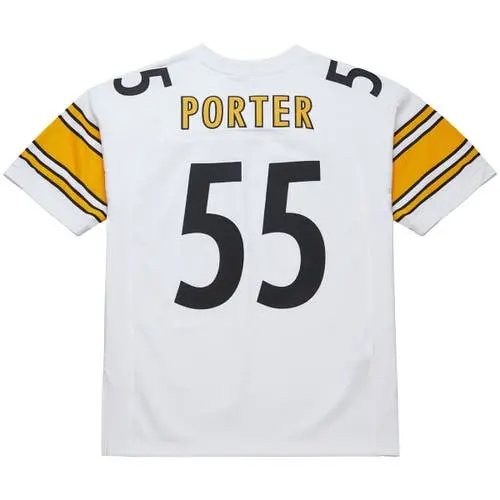 Mitchell & Ness Joey Porter Pittsburgh Steelers 2005 Authentic Throwback Retired Player Jersey