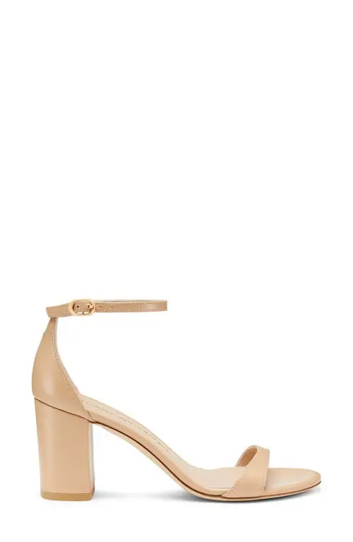 STUART WEITZMAN Nudist Block 75 Sandals