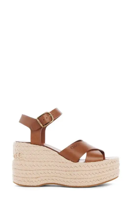 Chloé Isla Platform Espadrille Sandal