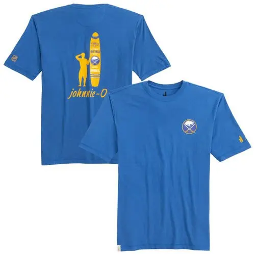 Johnnie-o Buffalo Sabres Heathered Spencer T-shirt - Royal