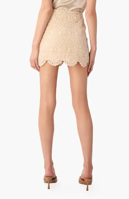 Cami Nyc Demeter Cotton Lace Miniskirt