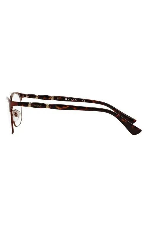 VOGUE 52mm Cat Eye Reading Glasses