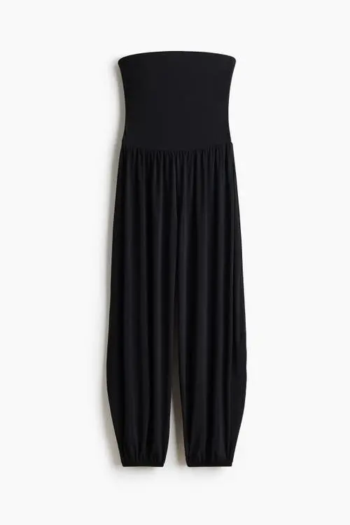 H&m Balloon-leg Bandeau Jumpsuit - Black