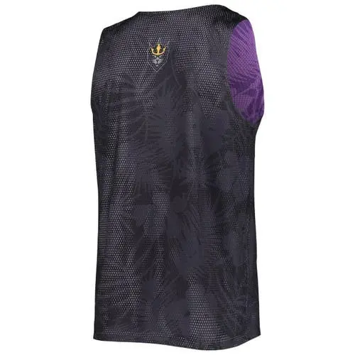 FOCO Black San Diego Seals Reversible Mesh Tank Top