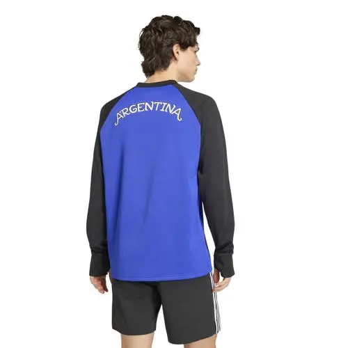 Adidas Argentina National Team 2026 Long Sleeve Pre-match Top - Blue
