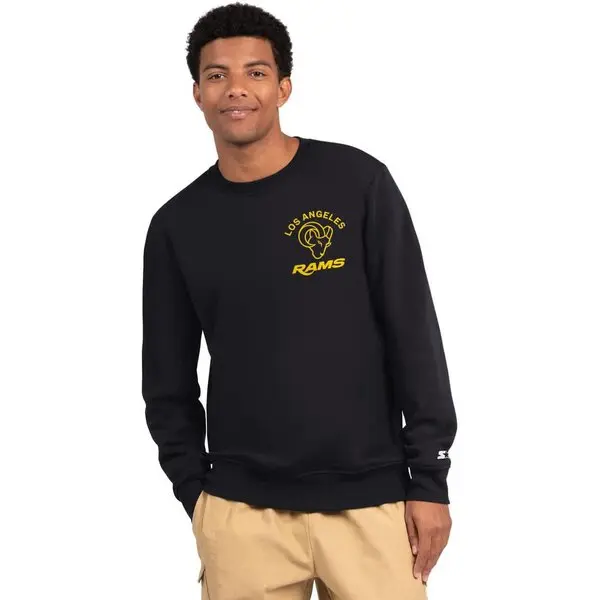 STARTER Los Angeles Rams Port & Co Sweatshirt